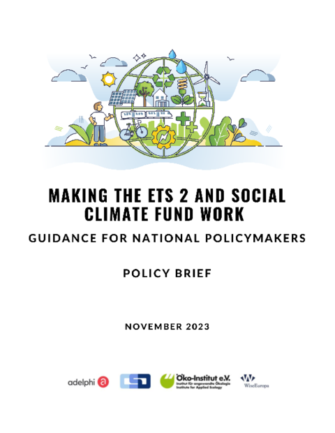 Making the ETS 2 and Social Climate Fund Work | oeko.de