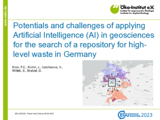 Potentials and challenges of applying Artificial Intelligence (AI) in geosciences for the search ...