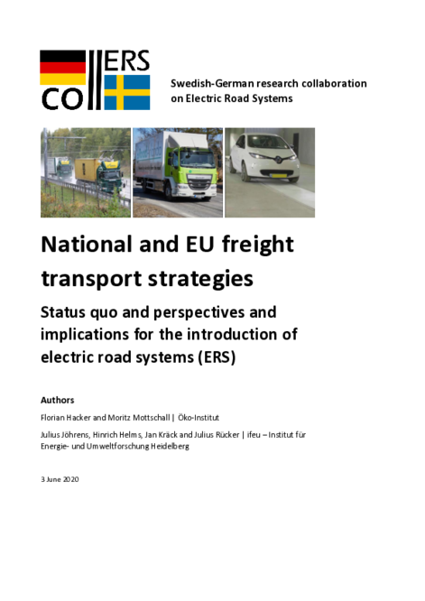 National and EU freight transport strategies | oeko.de